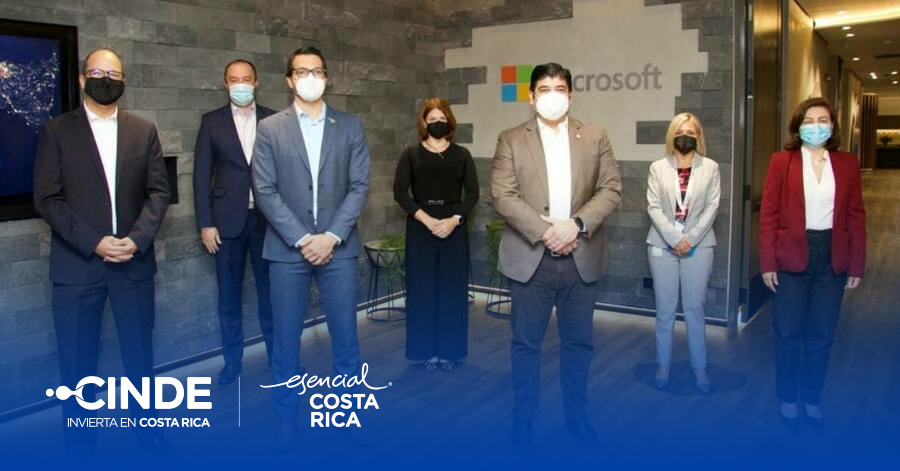 CINDE | Microsoft Inaugurates New Costa Rican Headquarter...