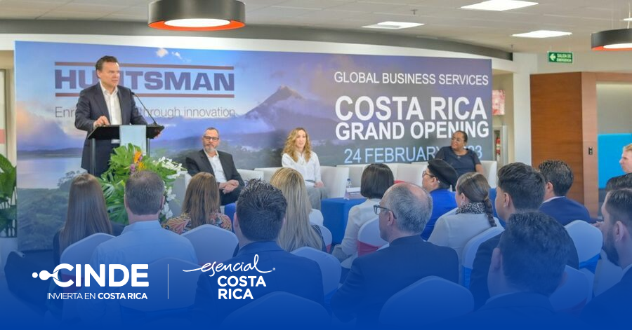 CINDE | Huntsman Opens Global Business Services Center in ...